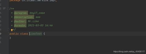 Idea怎么给类和方法自动快速添加注释的方法（return Param）idea里面program Csdn博客
