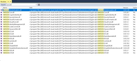 Once Upgraded To The Latest Awstoolkit Throws Exception Method Not