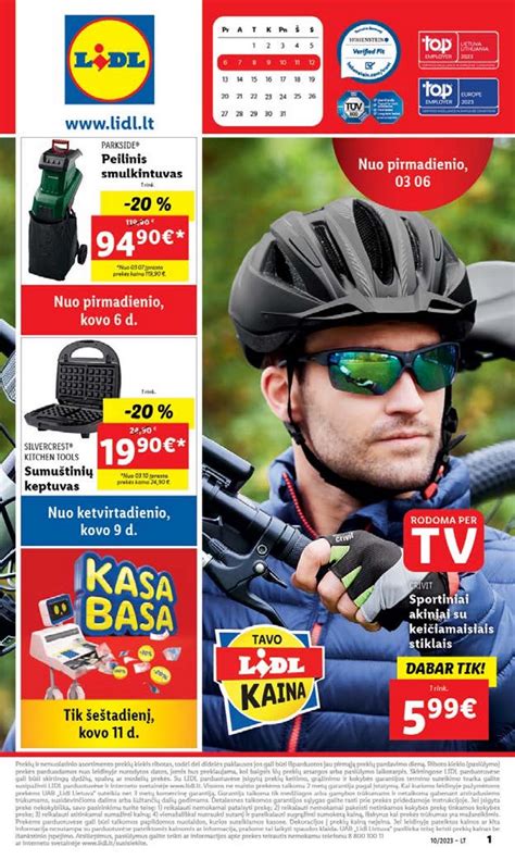 Lidl Ne Maisto Prekių Leidinys Ir Kitos Akcijos Vienoje Vietoje