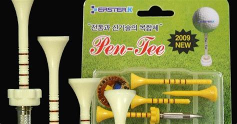 골프브리핑 부러짐·분실 등 방지 기능성 골프티 펜 티