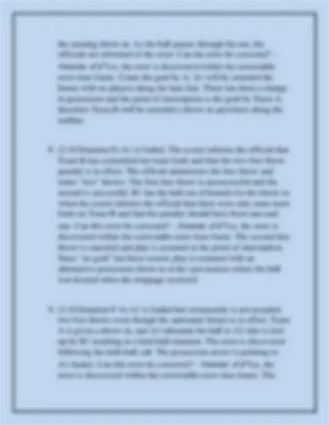 Nfhs Basketball Rule 2 Correctable Errors Examination Exams Physical Activity And Sport