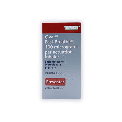 ᐅ Buy Qvar Easi Breathe Asthma Inhaler £19 95 E Surgery