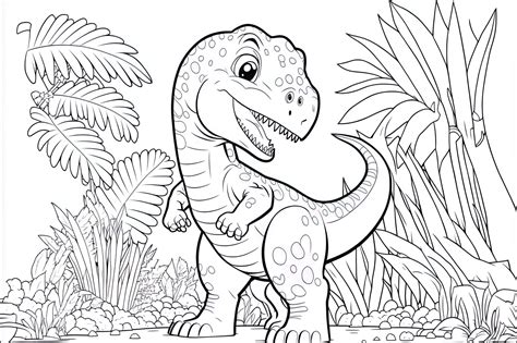 Dessin Dinosaure