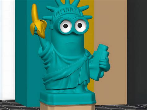 Minion Liberty 3d Model By Jadeproduck Makerworld