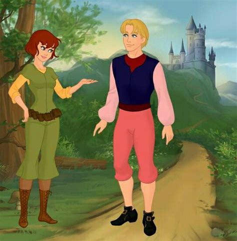 Black Cauldron Genderbend Princess Eliony And Taran Princess Fiona And