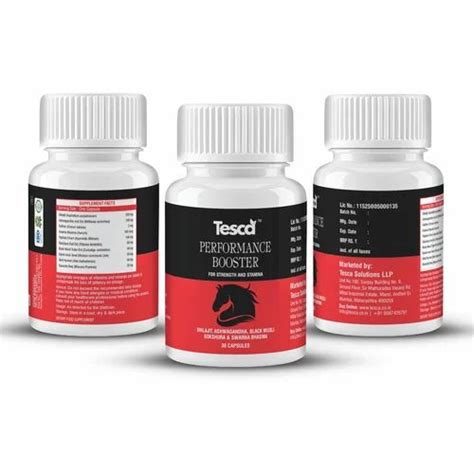 Herbal Sexual Health Power Capsules For Men With Shilajit 60 Count At