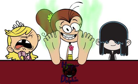 Lola Is Mad When Luan Put Her Stinky Feet On Table By Kabutopsthebadd