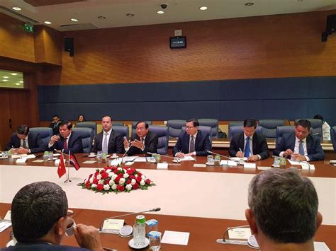 លទ្ធផល នៃ ដំណើរ ទស្សនកិច្ច ផ្លូវ ការរបស់ លោក ប្រាក់ សុខុន ឧបនាយករដ្ឋមន្ត្រី រដ្ឋមន្ត្រី ក្រសួង