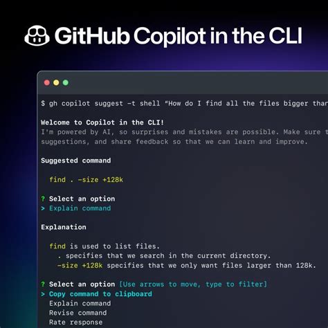 Introducing Github Copilot In The Cli 🎉 Elevate Your Command Line Experience Get Instant