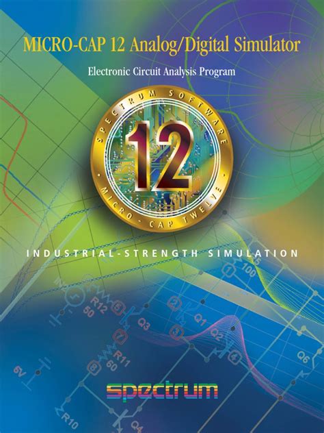 Micro Cap 12 Analogdigital Simulator Electronic Circuit Analysis