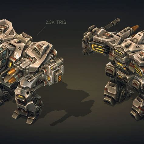 Mech Constructor Heavy Robot 3d Robots Unity Asset Store
