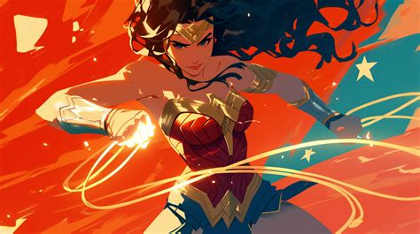 Wonder Woman And Her Lasso Of Truth By Gordon87 On Deviantart