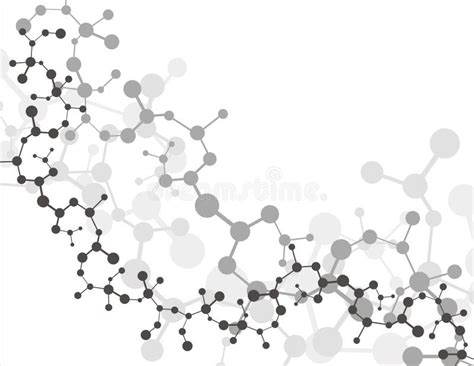 Molecule Background Stock Vector Illustration Of Human 35005519