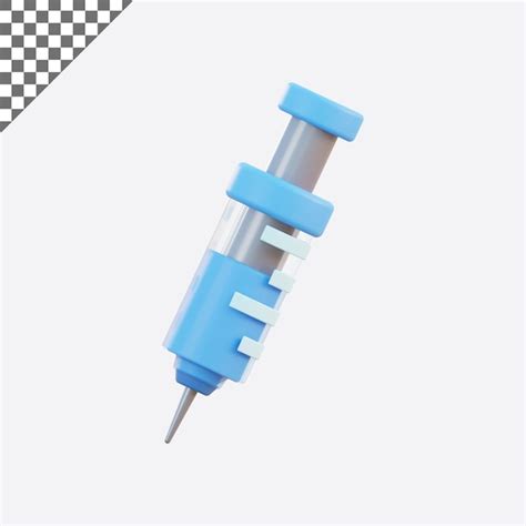 Premium Psd Injection 3d Illustration