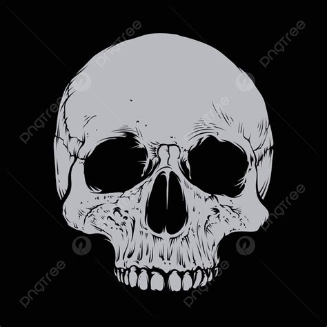 Skull Vector Design Cross Design Graphic Vector Cross Design Graphic