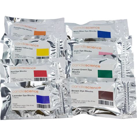 Dye Block Sample Pack Candlescience