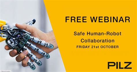 Control Components Anglia Ltd On Linkedin Robot Safety Pilz Webinar Safeenvironment