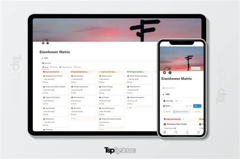 Eisenhower Matrix Notion Template For Ultimate Task Prioritization