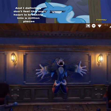 Sonic Getting Crashed Breaks Trixies Heart By Nicofrancesca On Deviantart