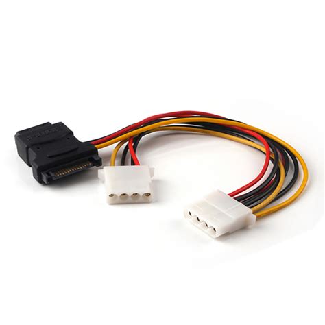Hdd Pin Sata To X Pin Molex Power Y Cable