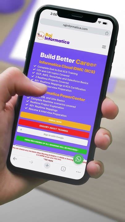 Informatica Powercenter Realtime Job Based Online Training Starting