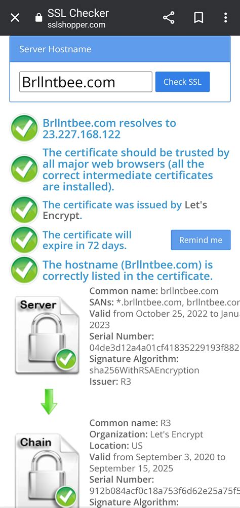 my website gets blocked for ssl error can you please whitlist my site website blocking