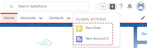 Salesforce Global Actions In Lightning
