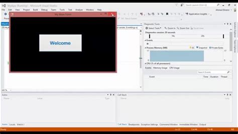 Windows Form Application Using Csharp Programming Language 1 Youtube