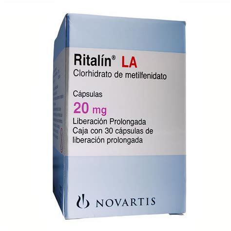 Ritalín La 20 Mg Caps 30 U Rappi