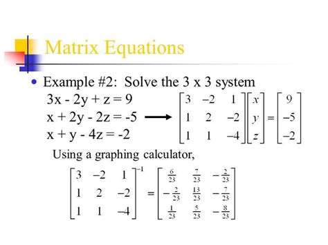 Matrix Equation Image Search Results Solving Linear Equations Systems Of Equations Equations