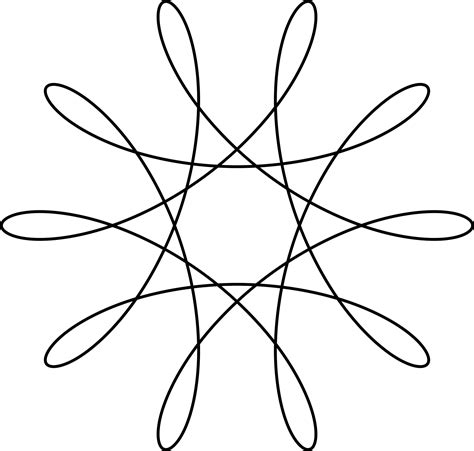 Spirograph Illustration Shape 13441837 Png