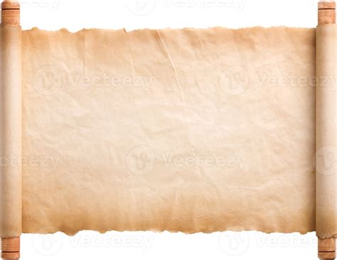 Old Paper Scroll Png