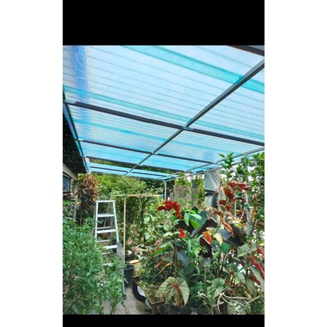 หลังคาใส 6ฟุต ใยแก้ว ไฟเบอร์กลาส หลังคาโปร่งแสง แผ่นใส ลอนใหญ่ ยาว6ฟุต กว้าง64เซน Shopee Thailand