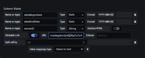 Grafana Data Table Cell Clickable Link Implementation Data Links