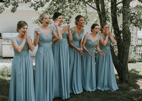 Top 6 Flattering Styles In Chiffon Bridesmaid Dresses Jjs House