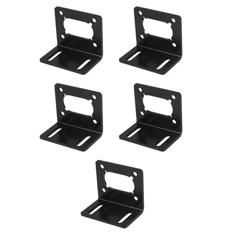 Worgeous 5pcs Gear Motor Mounting Bracket Motor Mounting Holder Stepper