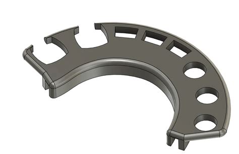 Fluke 1663 Multimeter Probe Holder By Benbenshow Download Free Stl Model