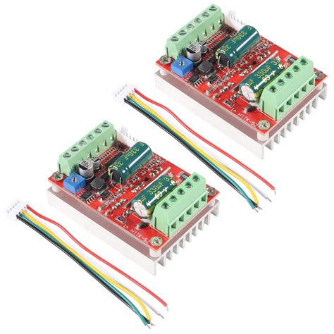 2pcs Dc 6 60v 400w Bldc Three Phase Dc Brushless Motor