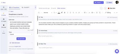 Essential Paraphrasing Tool To Avoid Ai Detection