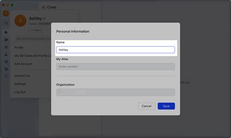 Change Your Name Profile Photo And Bio