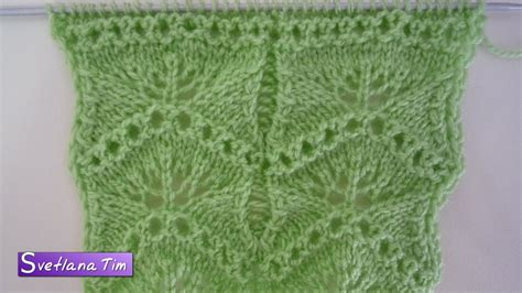 АЖУРНЫЙ ВОЛНИСТЫЙ узор Вот такую красоту можно связать японскими узорами Вязание спицами