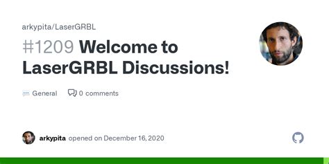Welcome To Lasergrbl Discussions · Arkypita Lasergrbl · Discussion 1209 · Github
