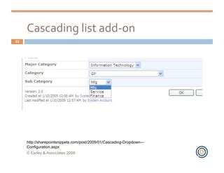 SharePoint Taxonomy And Metadata 11 19 09 PDF Search Internet