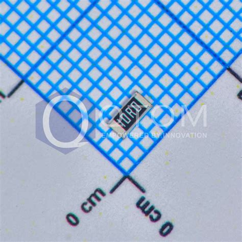 250mw Thick Film Resistors ±100ppm °c ±1 10Ω 1206 Chip Resistor Qtom