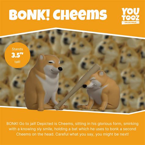 Figura De Vinilo Bonk Cheems B09ykbfhk5