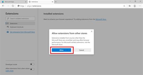 How To Add Chrome Extension To Chromium Edge Browser