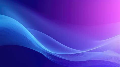 Premium Ai Image Purple And Blue Waves On A Purple Background