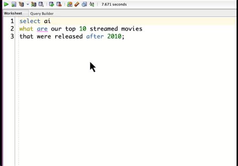 Autonomous Database Speaks “human”