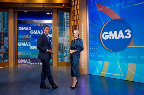 ‘gma3 Hosts Tj Holmes Amy Robach Out At Abc Following Affair