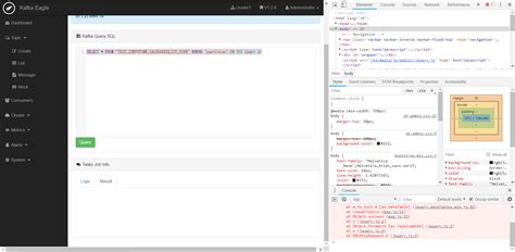 kafka sql 查询js报错 Issue smartloli EFAK GitHub